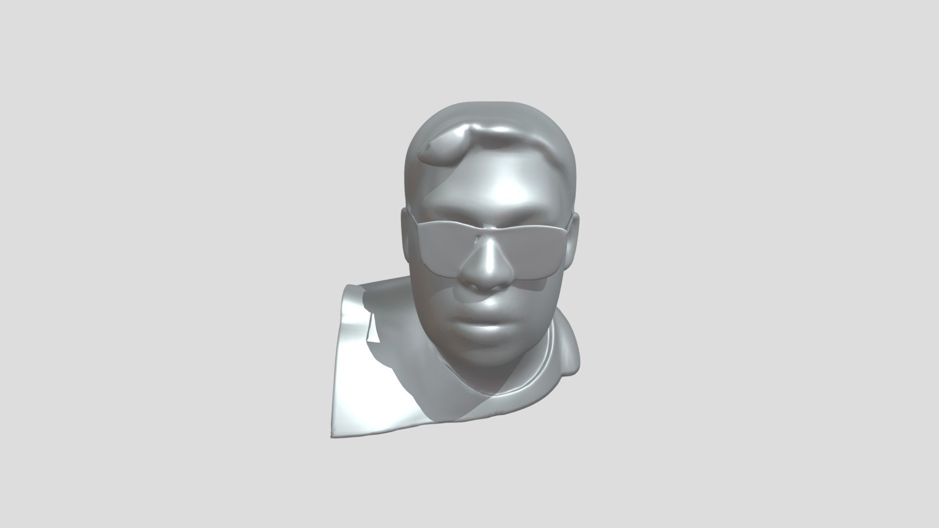 Person with glasses - 3D model by fatttermonodasd [1daae68] - Sketchfab