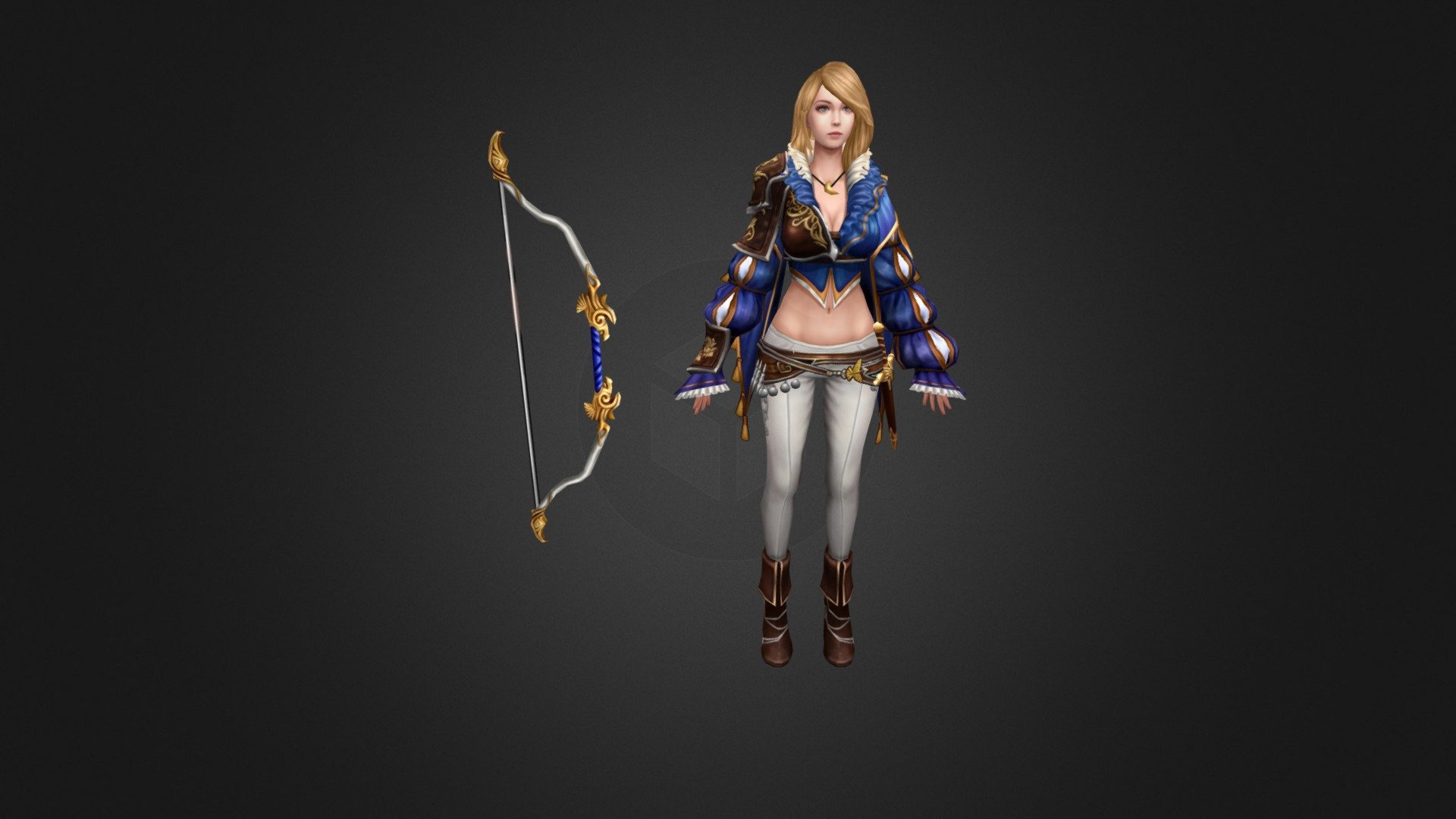 Archer Sketchfab - 3D model by fpahs345 (@3dbomb) [1dacde8] - Sketchfab