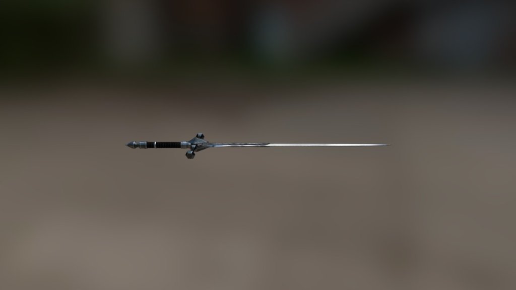 Dark Silver Sword - 3D model by forgottenworld [1dae97c] - Sketchfab