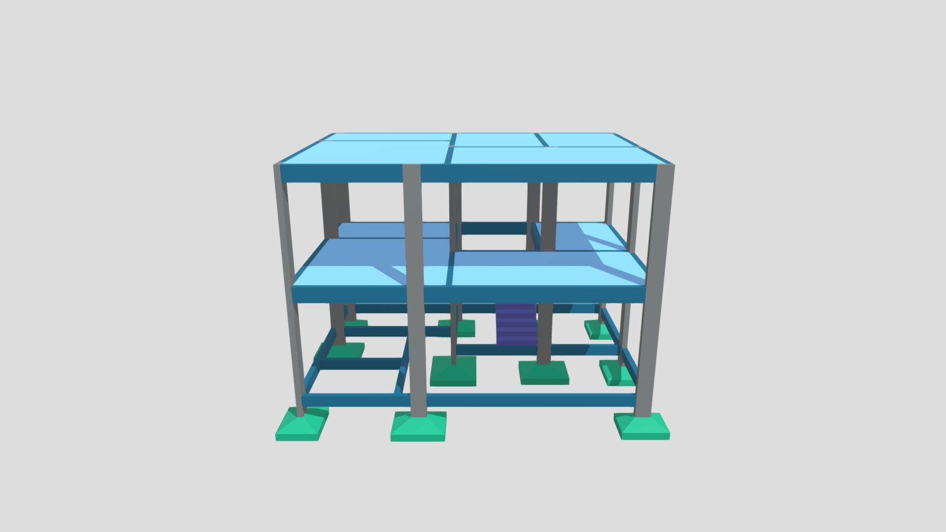 Projeto Estrutural - TIM 2 - 3D model by fredysales [1daf109] - Sketchfab