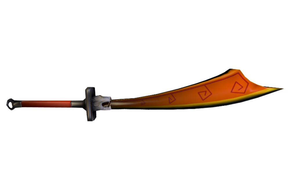 Wushu_Blade_Lowpoly - 3D model by Fletcher Nichols (@masterfletch ...