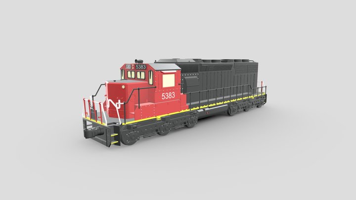 Train-track 3D models - Sketchfab