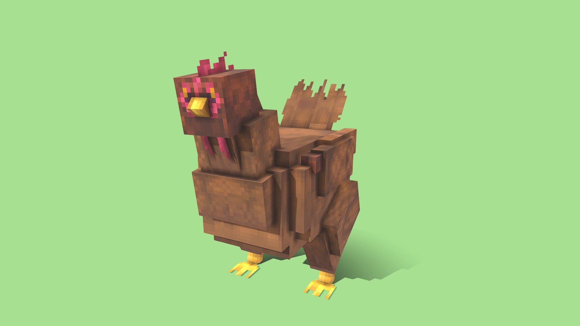 CoC - Angry Chicken ! - 3D model by Frayseur [1db0d35] - Sketchfab