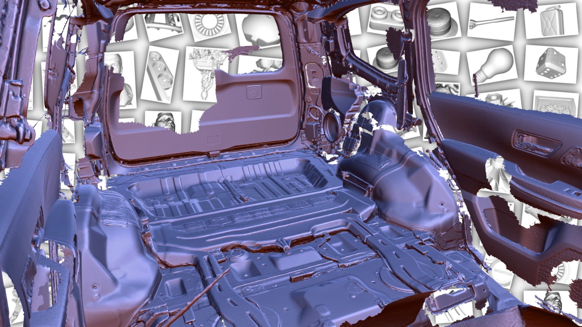 Toyota Land Cruiser 300 3d Scan Data 2 Of 2 - 3D model by CAD-LAB ...