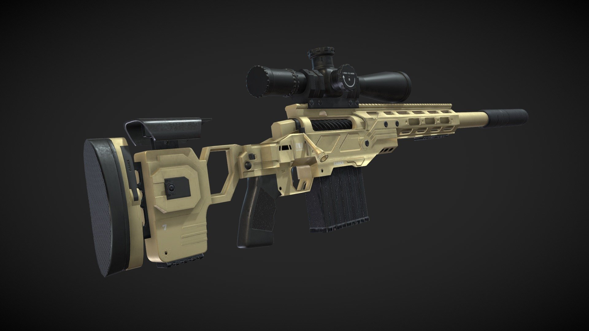 CADEX Defence MSR - 3D model by JelleMoes [1db32cb] - Sketchfab