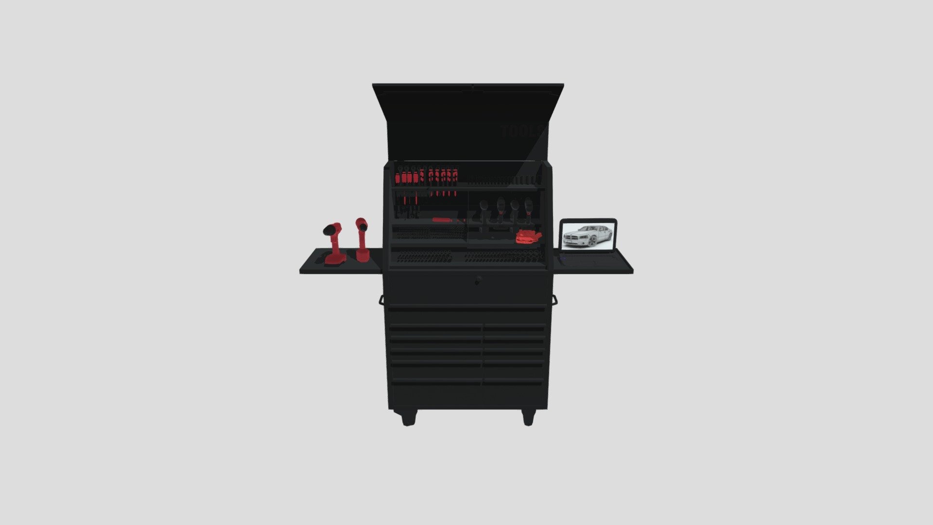garage equipment 19 AM222 Archmodel - Buy Royalty Free 3D model by ...
