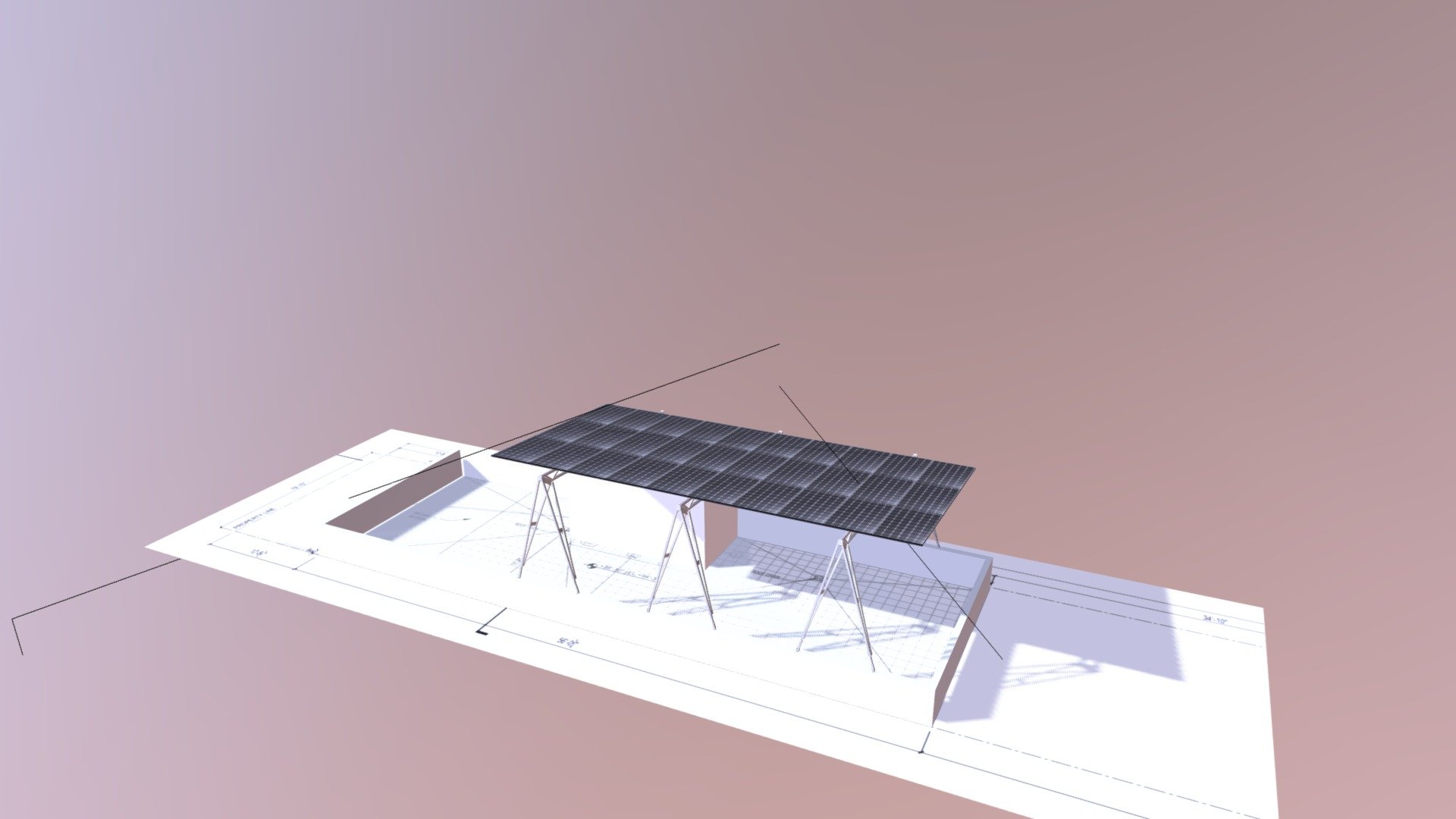 149 Madison St 30 Mod Arch Canopy - 3D model by brooklynsolarworks ...