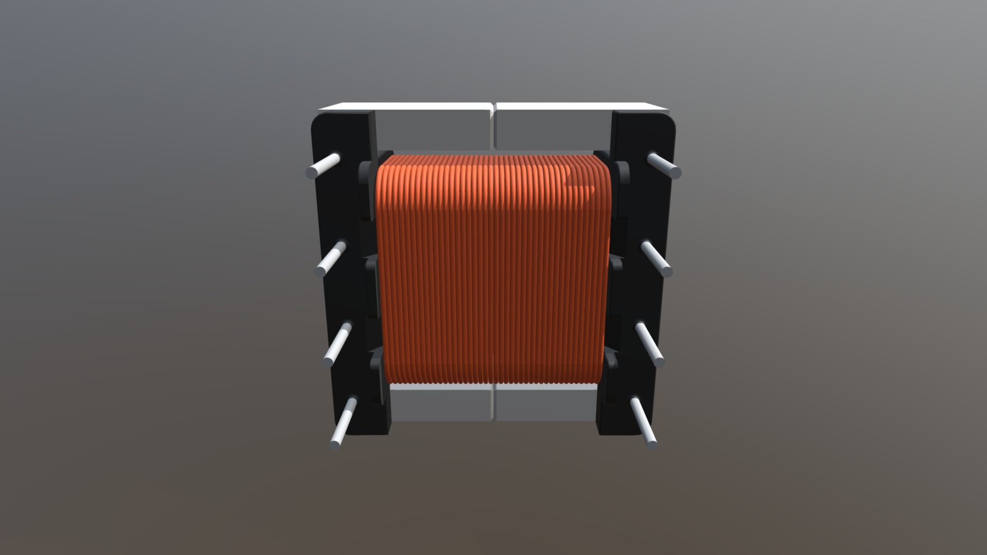EFD20-K-8P Złożenie - 3D model by Feryster (@darek) [1db3adf] - Sketchfab