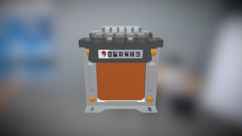 single phase Transformer - 3D model by hanilpowertech [1db491c] - Sketchfab