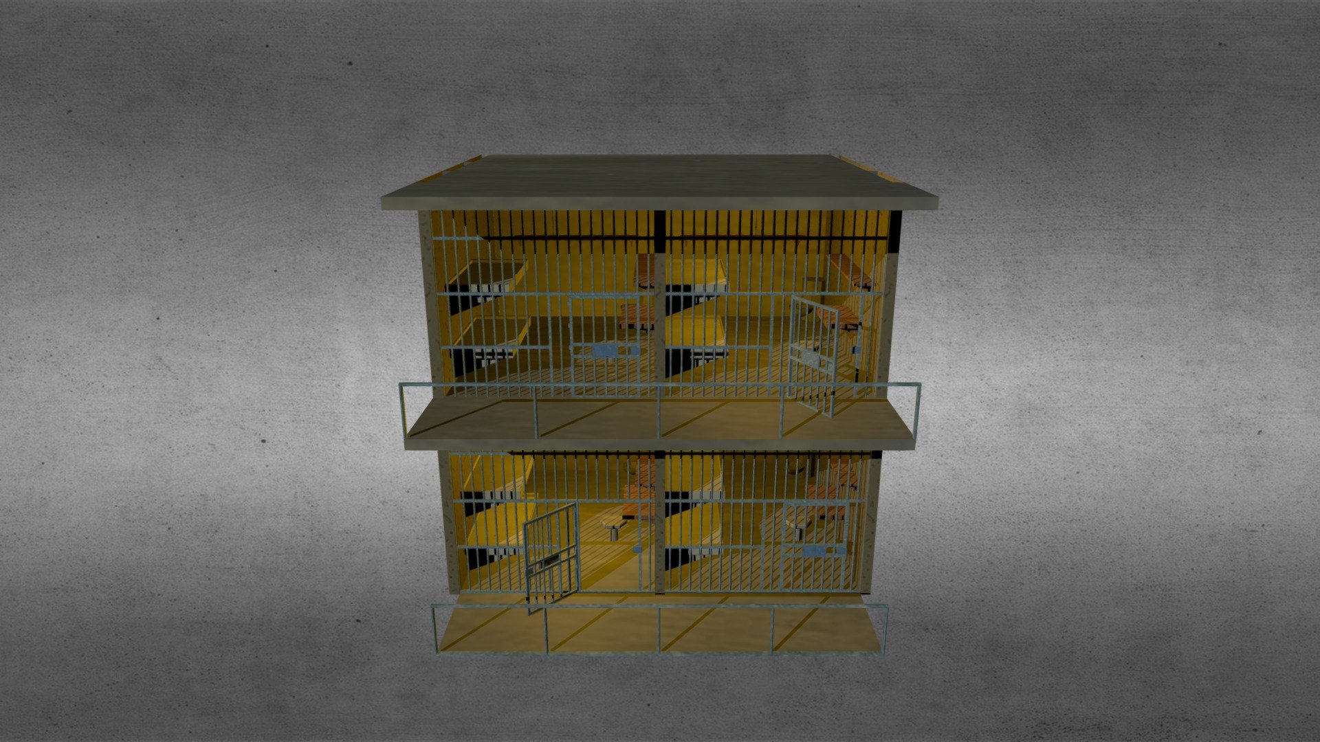 13_CellBlock - 3D model by JMCDONAL13 [1db6584] - Sketchfab