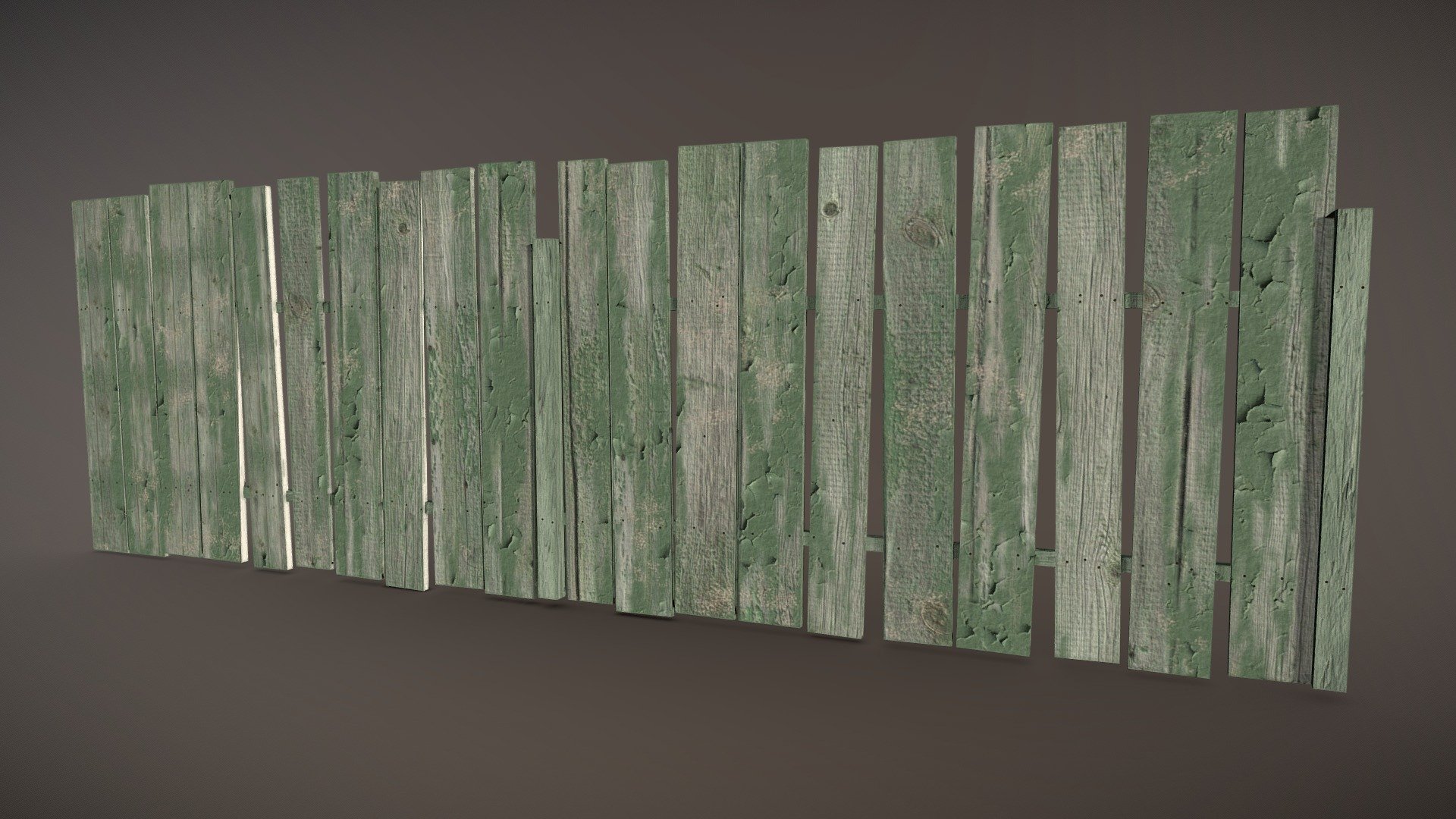 Wooden Fences [Low Poly] - Download Free 3D model by MrUnity ...