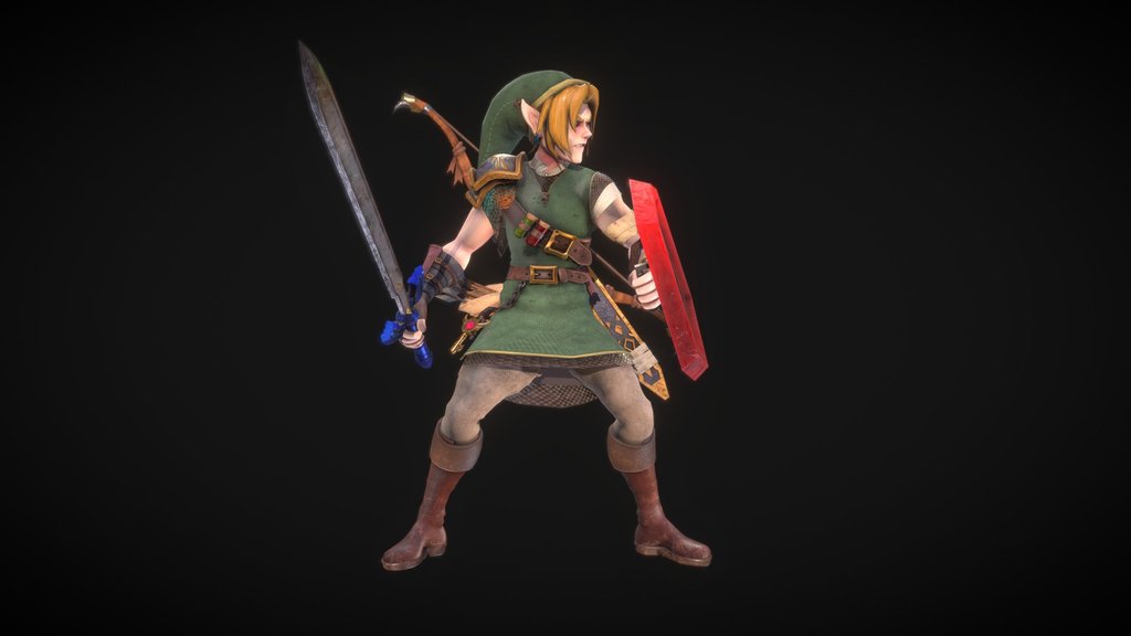 Legends of Zelda - A 3D model collection by Paul Chambers ...