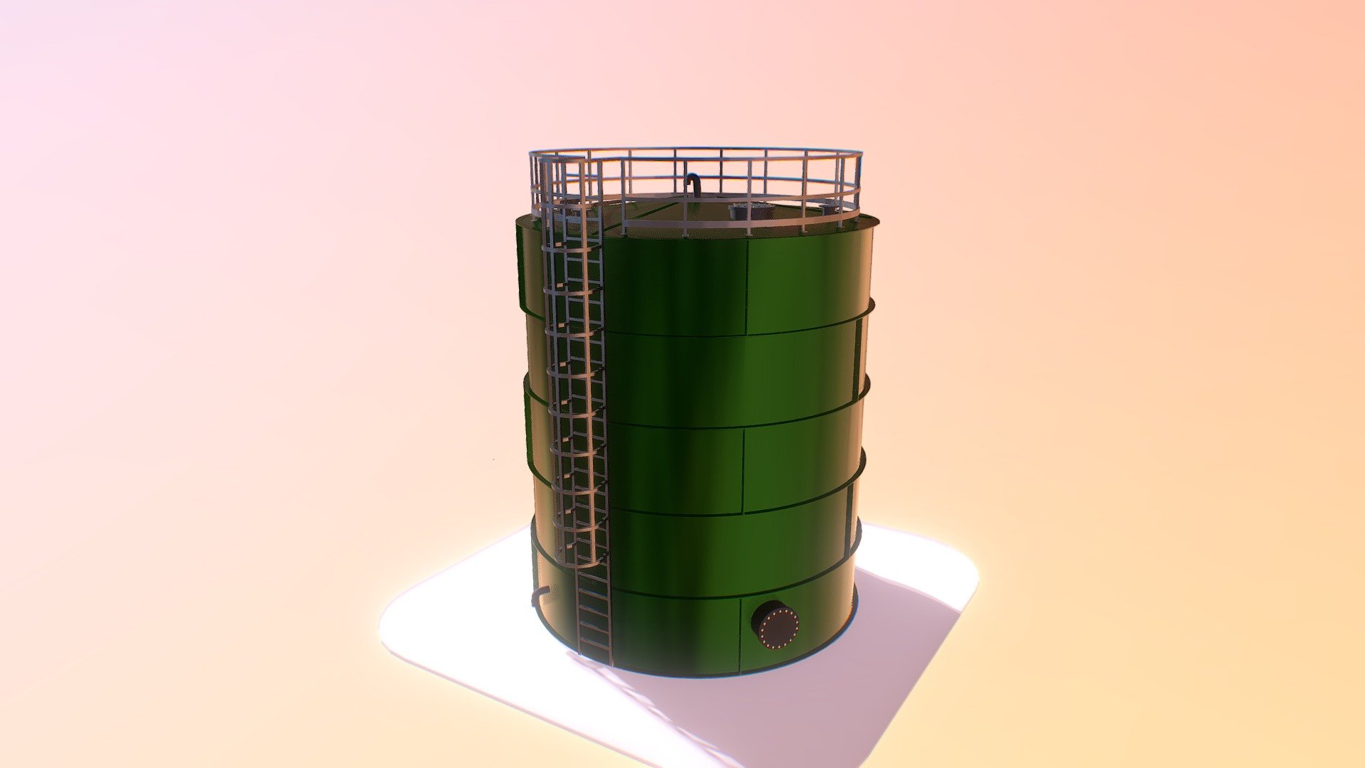 Water Tank - 3D model by antunes10hugo [1db875b] - Sketchfab