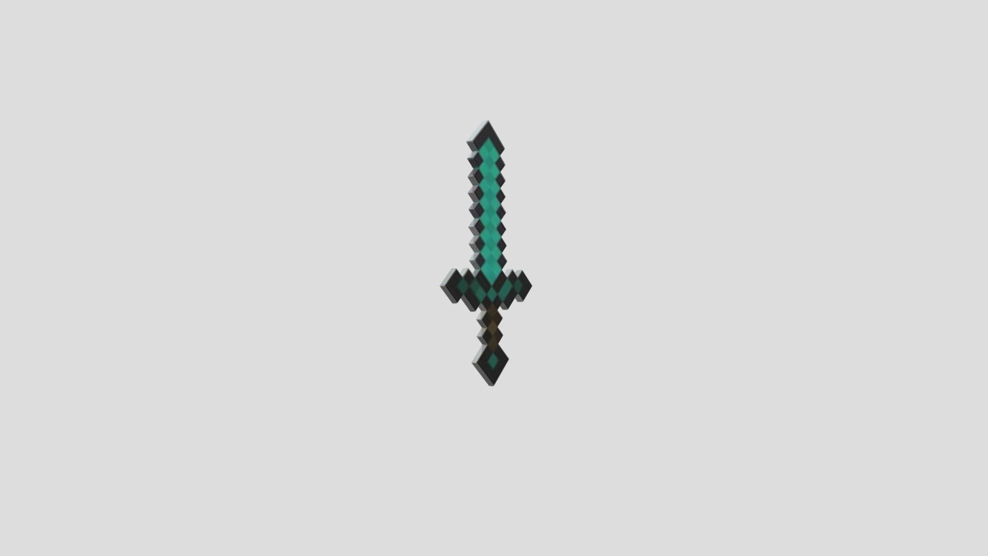 Minecraft green sword - Download Free 3D model by World of 3d ...