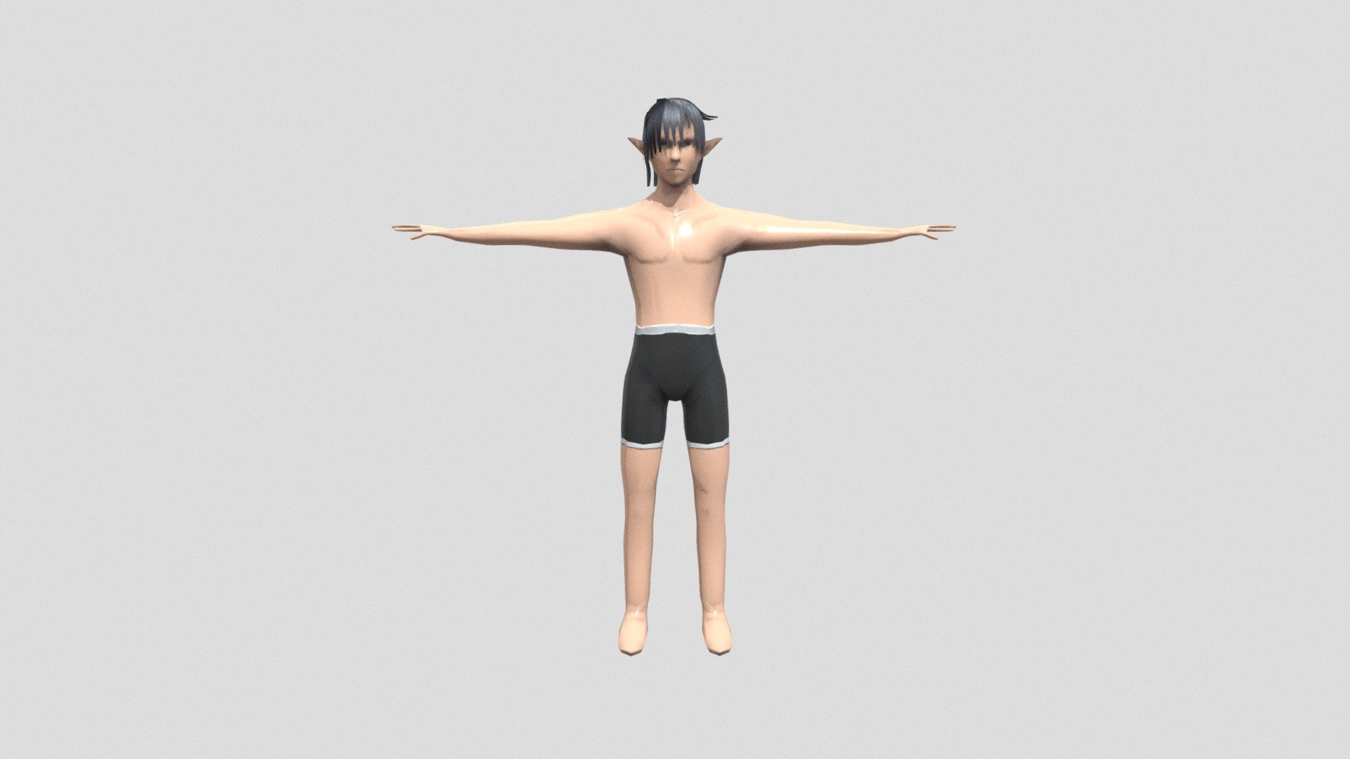 Elf(body) - 3D model by Kla (@nail145670) [1dbc480] - Sketchfab