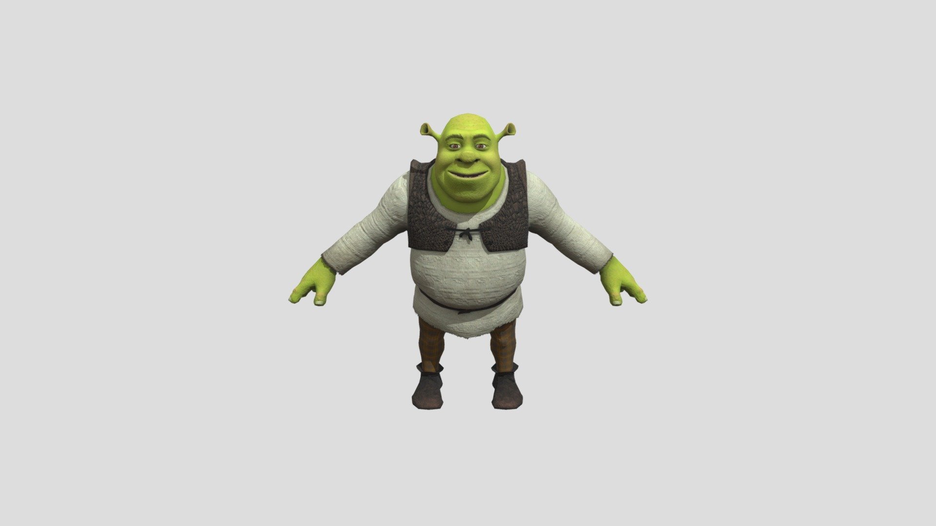 PC Computer - Shrek Forever After - Shrek - Download Free 3D model by ...