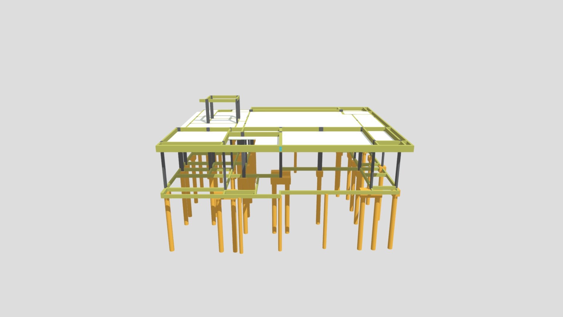 Modelagem Estrutural Marcos - 3D model by vbarbosa91 [1dbd761] - Sketchfab