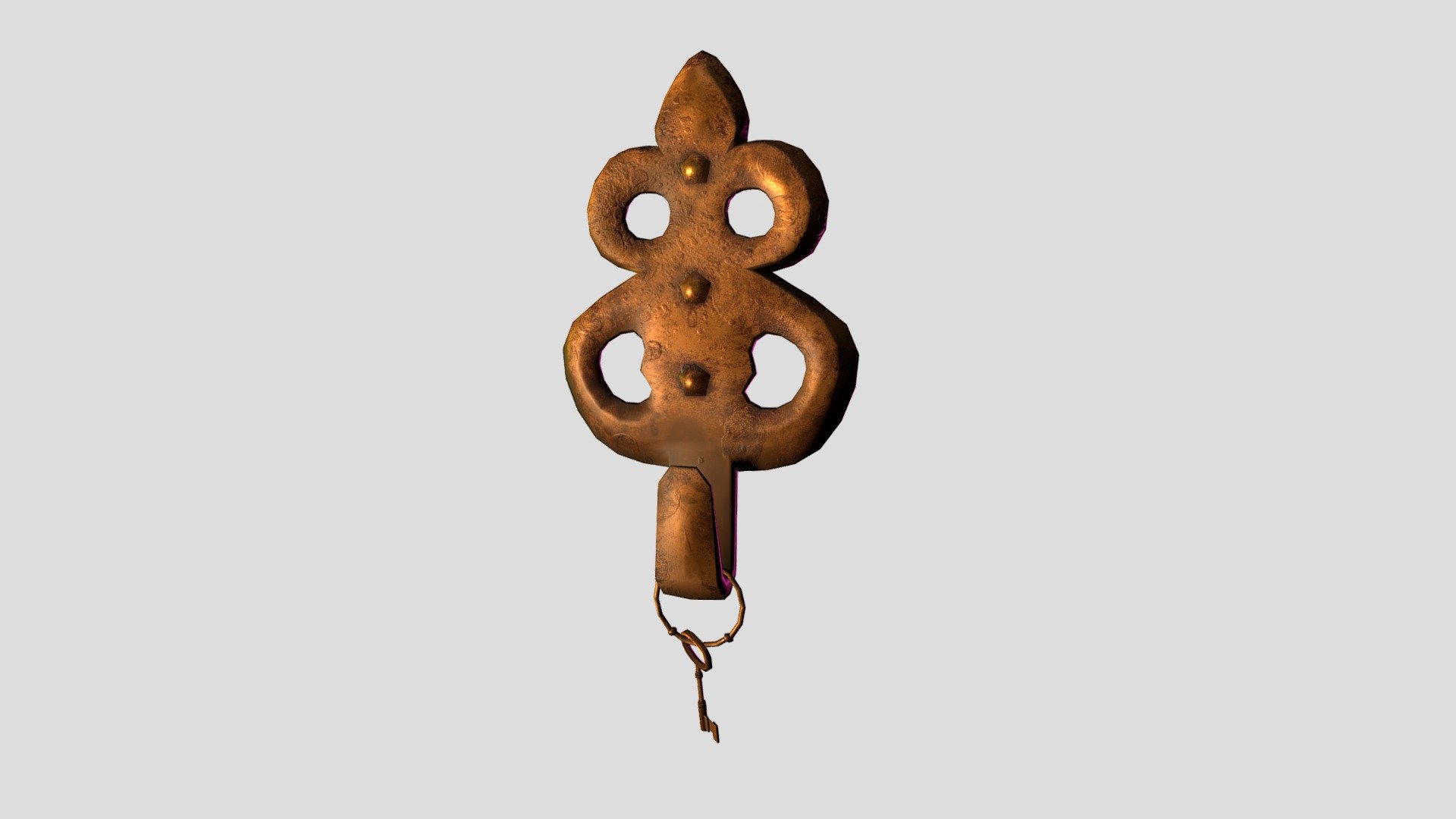 Hanging Key - 3D model by emf-v [1dbf019] - Sketchfab