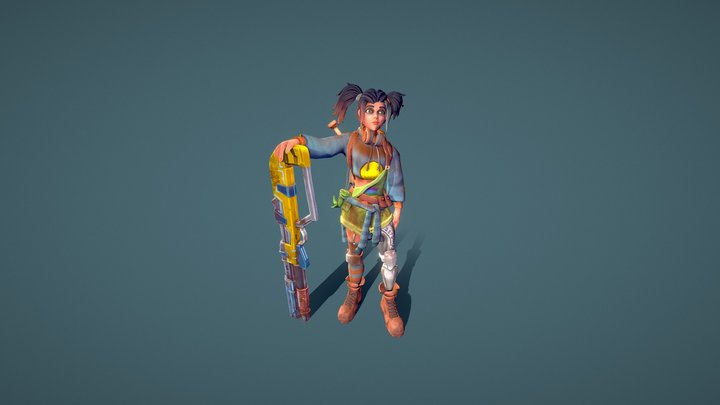Apocalyptic-character 3D models - Sketchfab