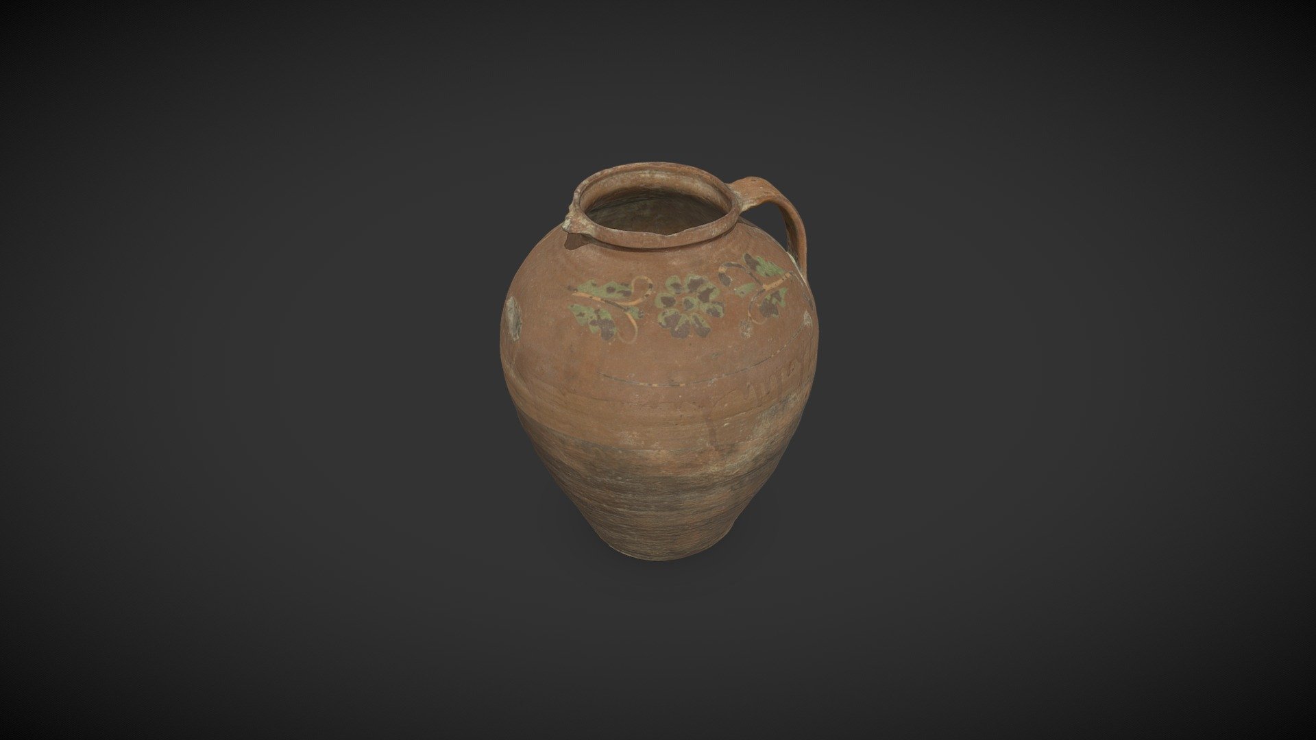 Borcan din ceramică - Download Free 3D model by Institutul Național al ...