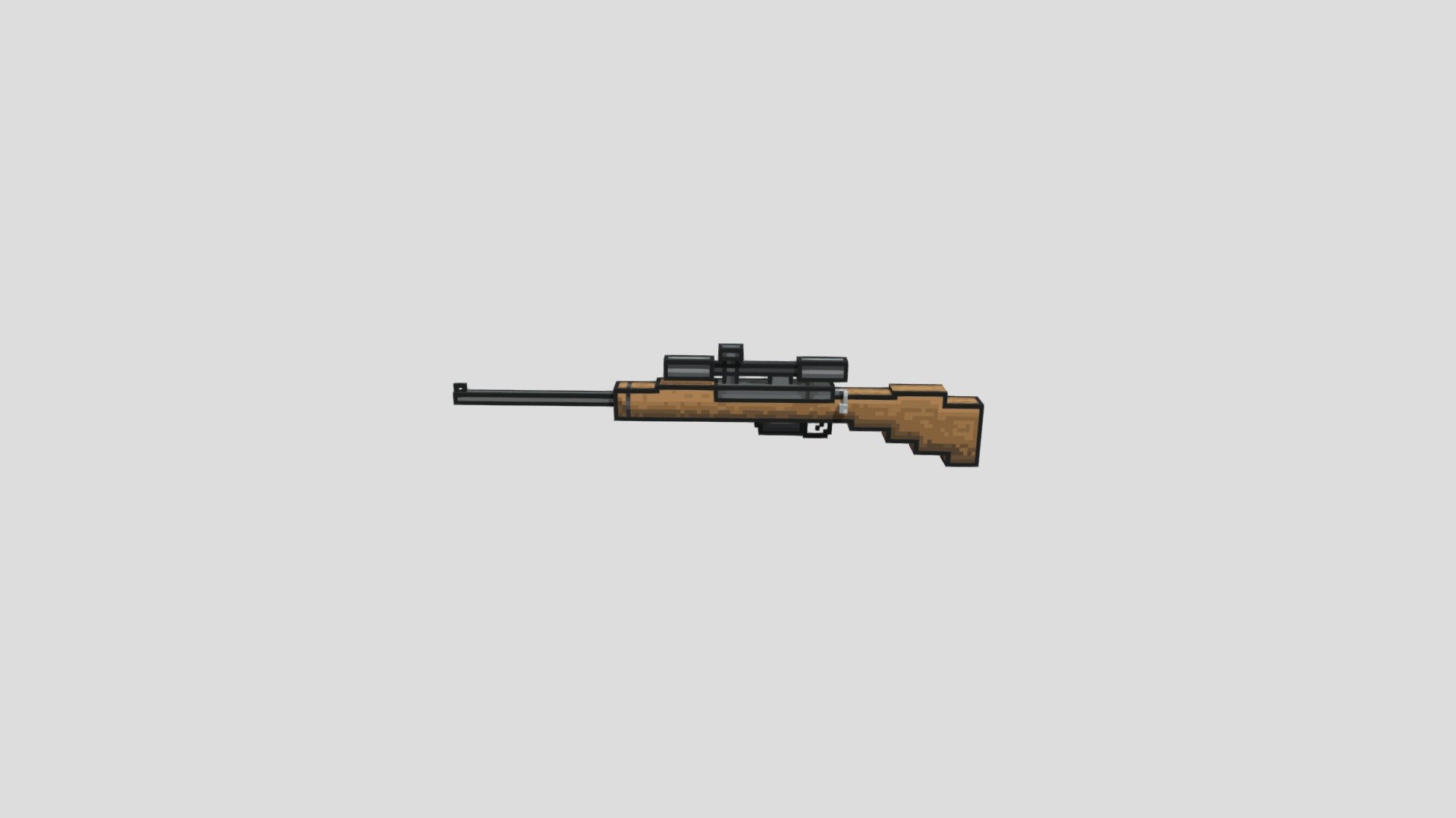 Hunter Rifle Model Pixel Gun 3D - Download Free 3D model by ...