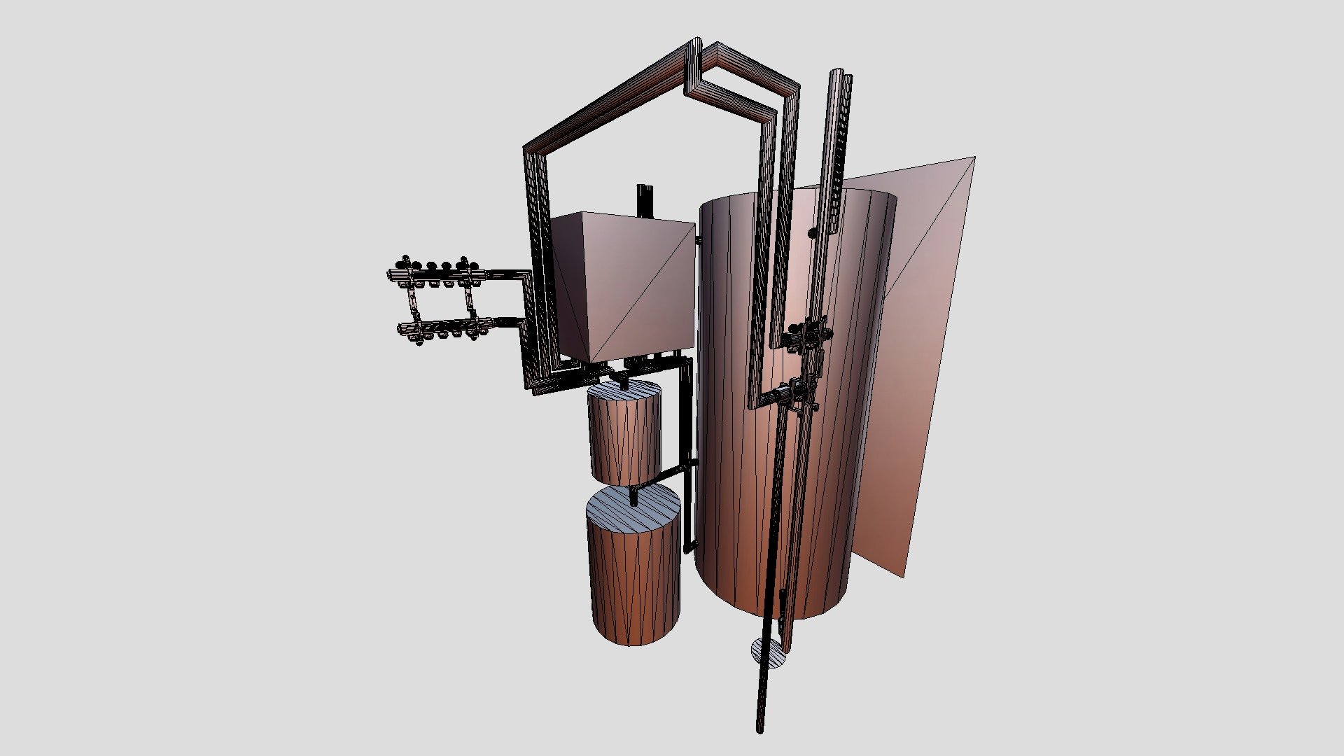 Solvarme Teknisk Rom - 3D model by baadsvik [1dc6850] - Sketchfab