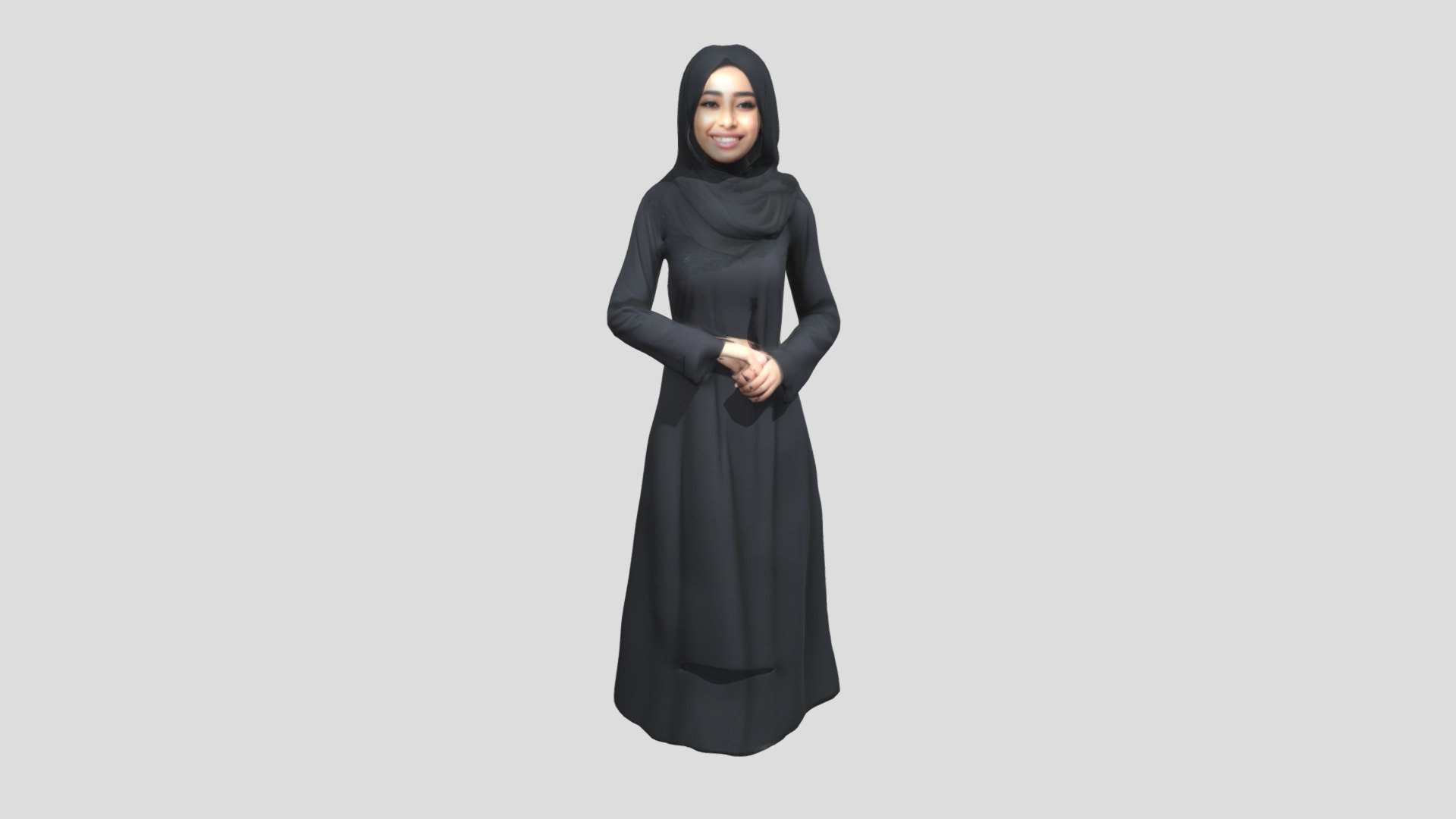 woman hijab - Download Free 3D model by P151292 [1dc6d62] - Sketchfab