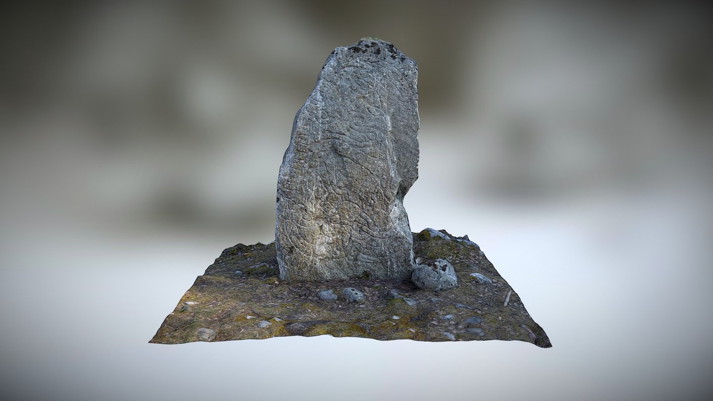Swedish Runestone #1 - 3D model by Arminius [1dc6e90] - Sketchfab