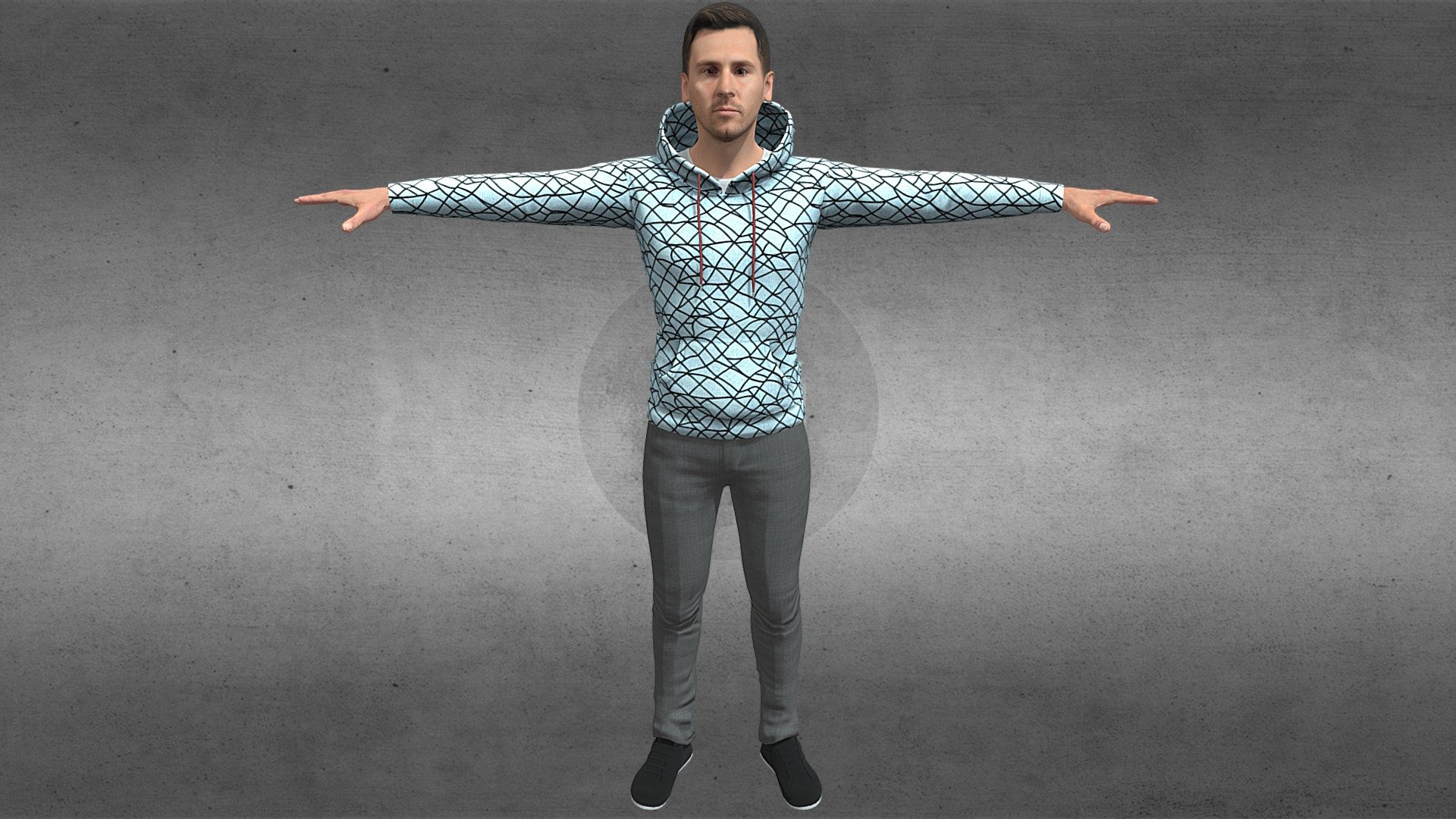 Lionel Messi Avatar - 3D model by Jasnoor Singh🔺 (@jasnoor.harry ...