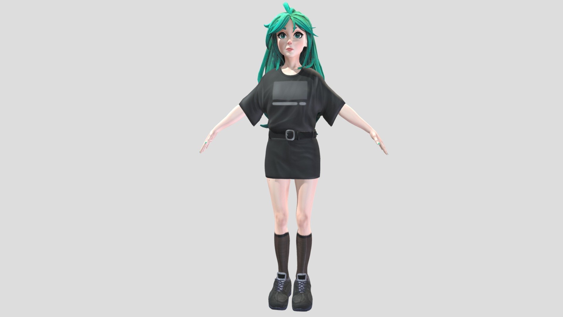 Lucky Cyan - Download Free 3D model by Rxyhane [1dc8d46] - Sketchfab