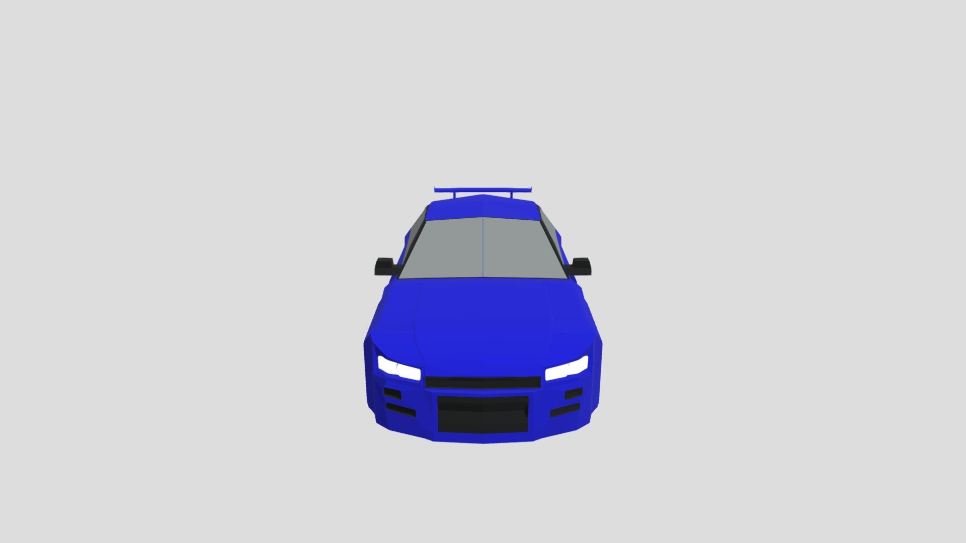 Low-poly Nissan Skyline R34 - Download Free 3D model by iksannikov ...