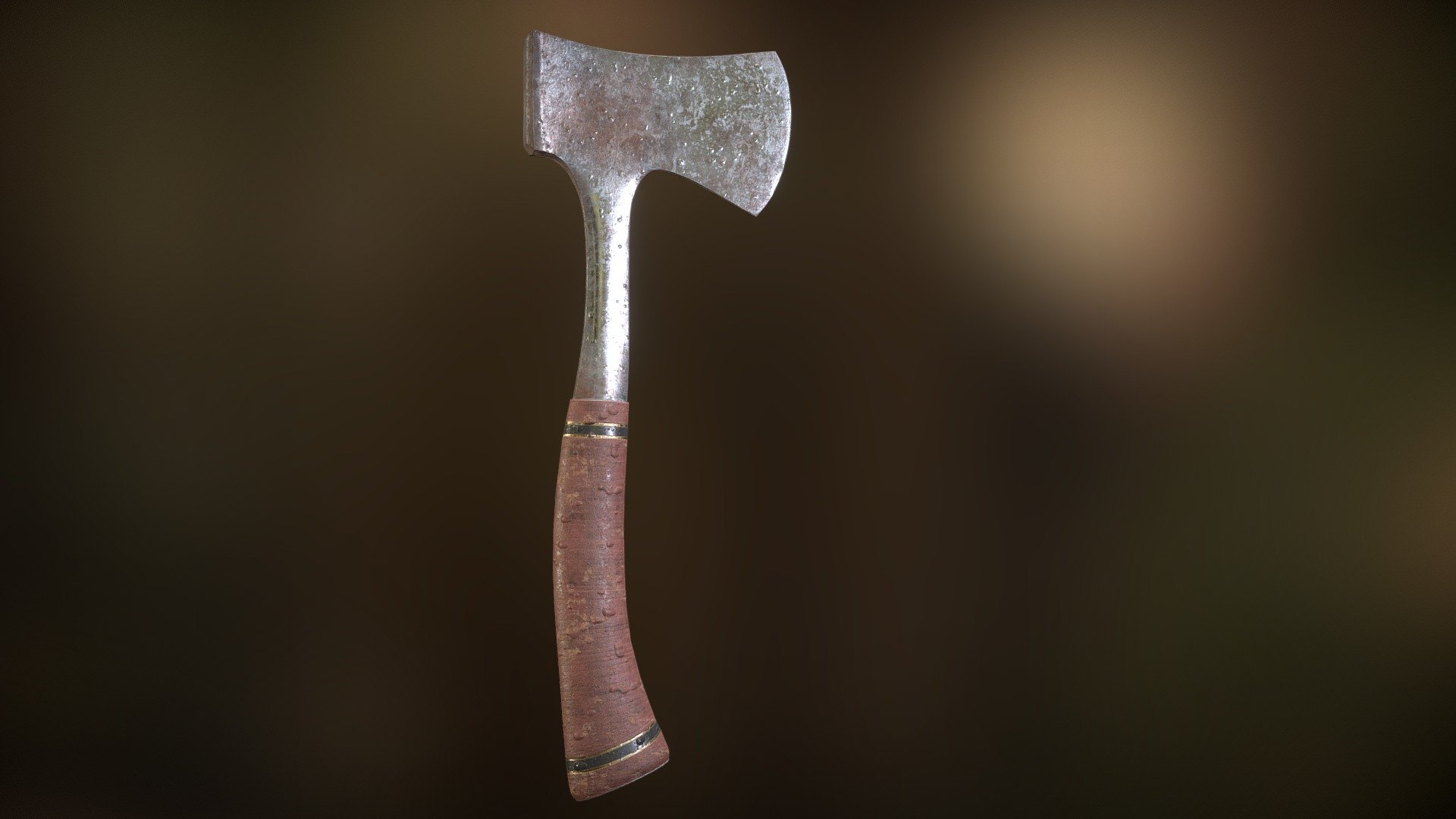 Rusty Wet Hatchet - 3D model by TiffanyJiang3D (@tjiang3d) [1dcbeea ...