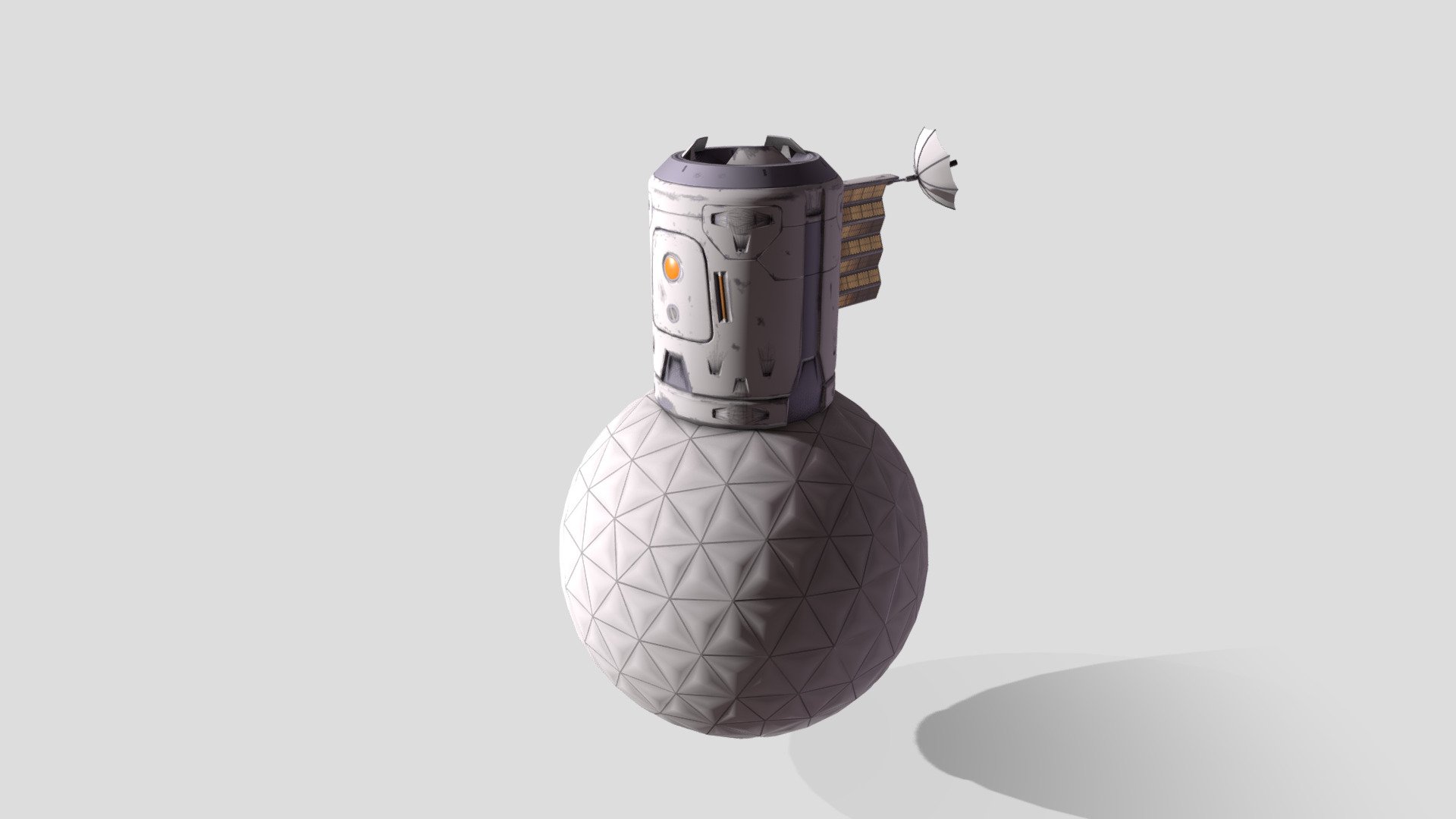 Escape Pod - Download Free 3D model by bszlrd [1dcd038] - Sketchfab
