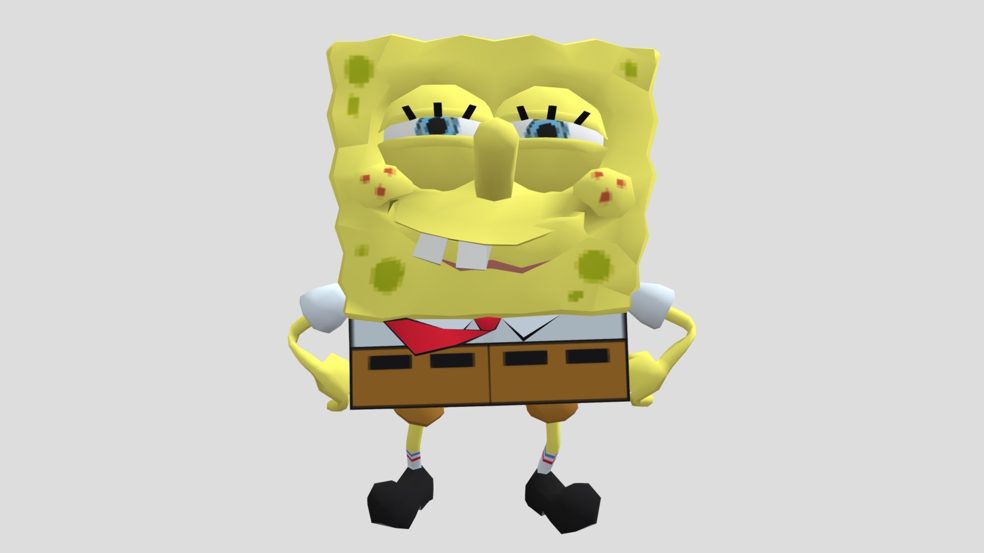 BFBB - SpongeBob SquarePants Animation - Download Free 3D model by SMF ...