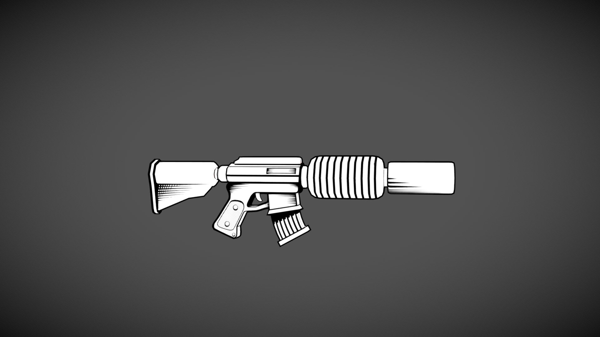 Stylised M4 - unannounced Game - 3D model by -IZMA- (@izmaus) [1dcd20a ...