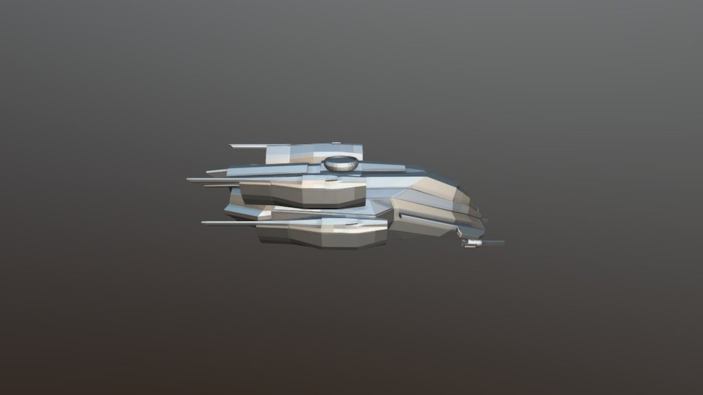 Light dropship - 3D model by jensenclarke [1dcdf0f] - Sketchfab