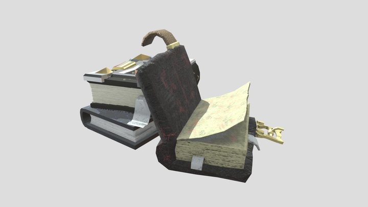 Tomes 3D models - Sketchfab
