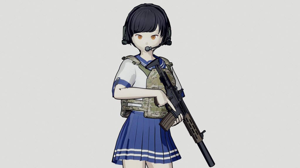 角色 - A 3D model collection by Mizi (@hato815) - Sketchfab
