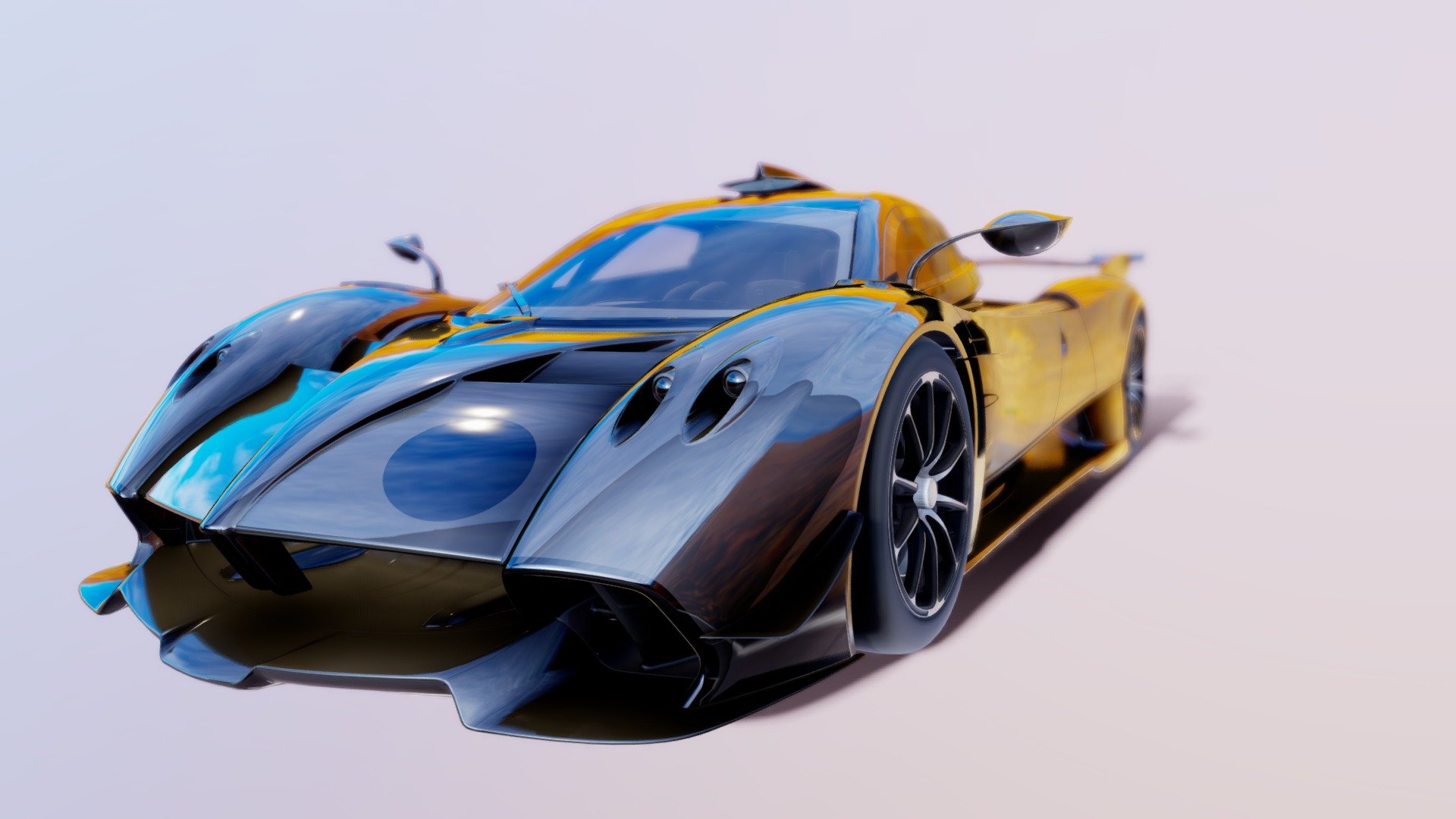 Pagani Huayra R - Download Free 3D model by kevin (ケビン) (@sohyalebret ...