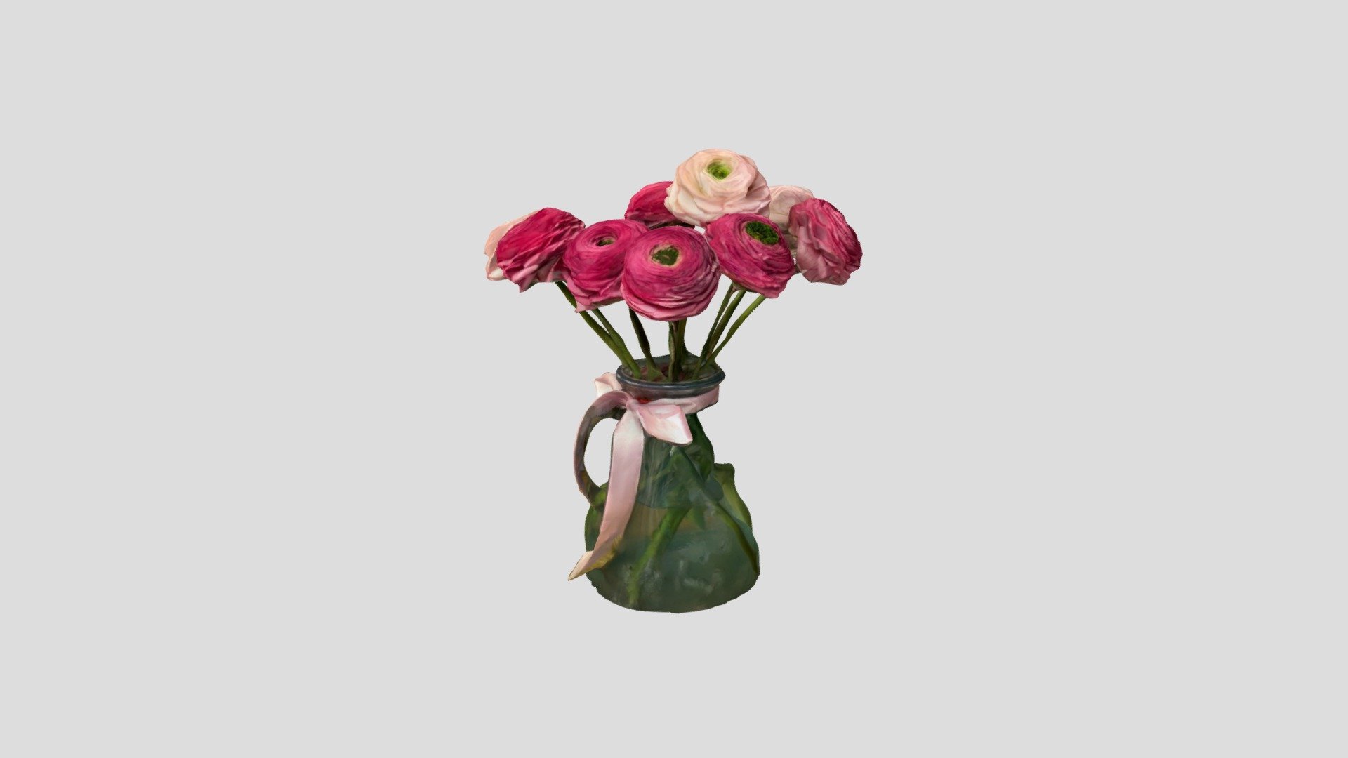 Pink Roses - Download Free 3D model by KeithNZ [1dd115e] - Sketchfab