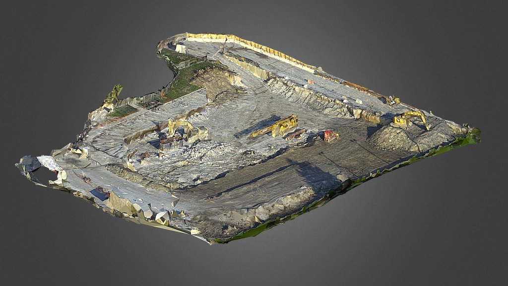 Construction Site - 3D model by Drone Services Canada Inc. (@enaeria ...