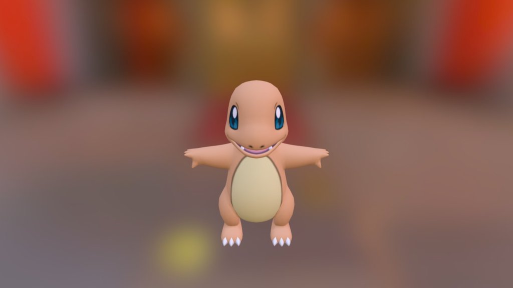 Charmander - 3D model by Edward Holmes (@edward.holmes) [1dd2690 ...