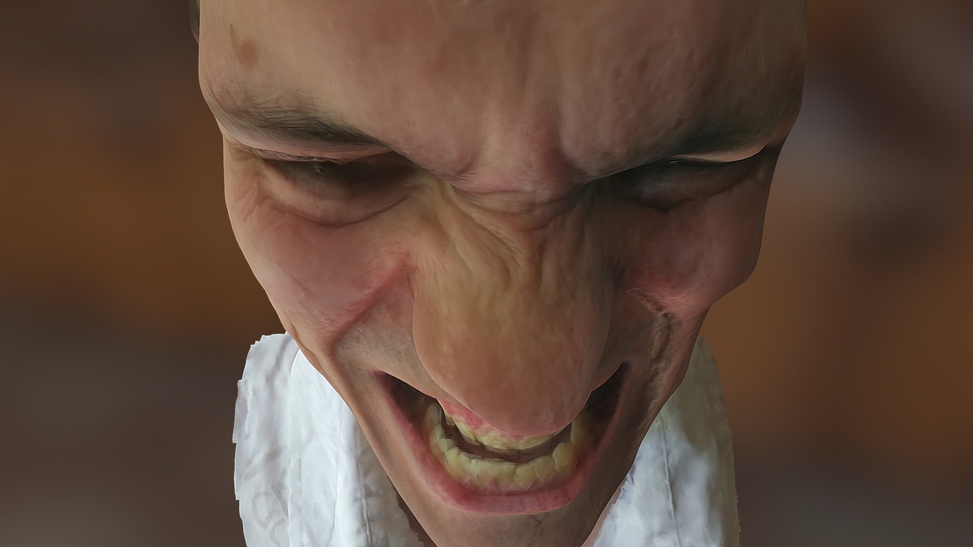 Crazy face - 3D model by Neo_minigan (@neominigan) [1dd2c95] - Sketchfab