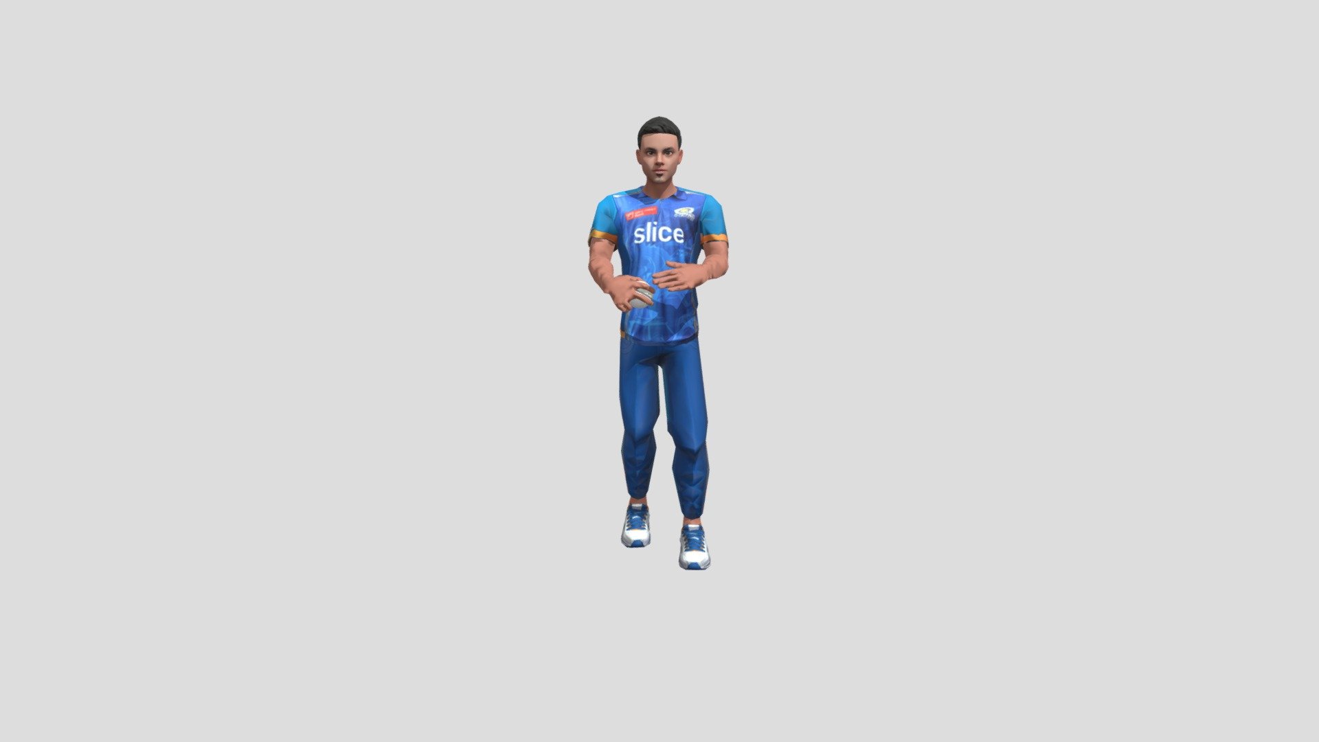 IPL_Fear_Bowling_animation_Lowpoly(gaming asset) - 3D model by ...