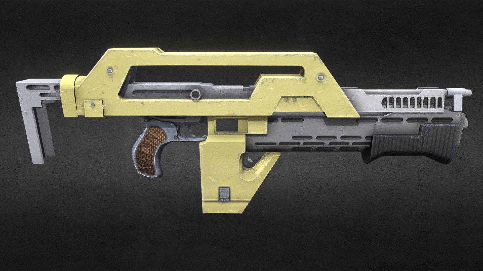 M41A Pulse Rifle - Buy Royalty Free 3D model by ericpr23 [1dd4b1c ...