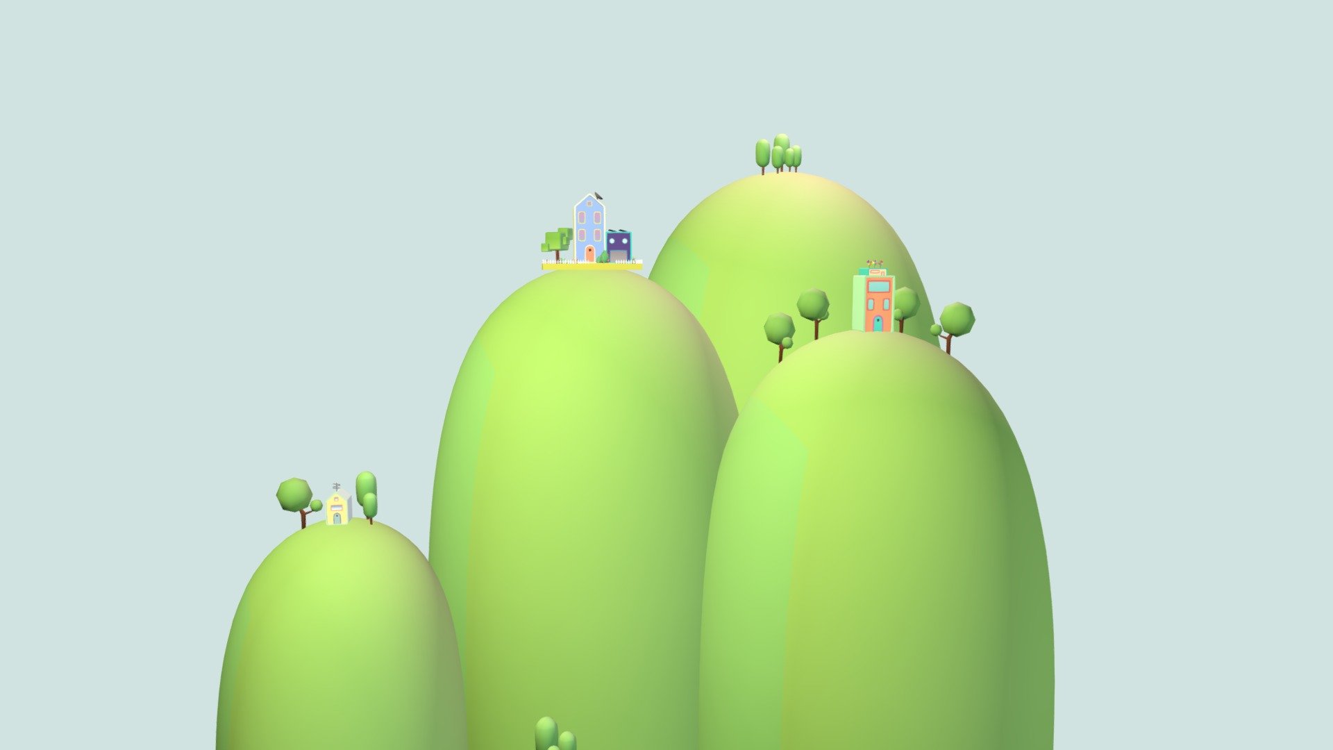 Hill - 3D model by nyomryu [1dd56c1] - Sketchfab