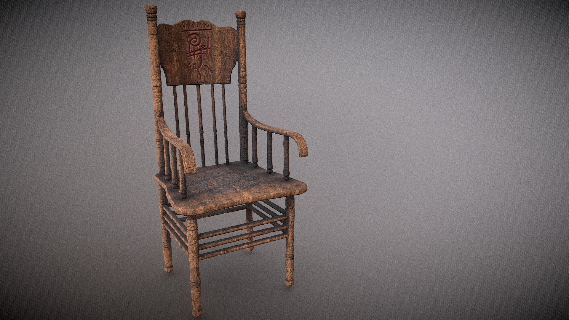 Wizard_Table_Chair - 3D model by necaneca [1dd5bcd] - Sketchfab