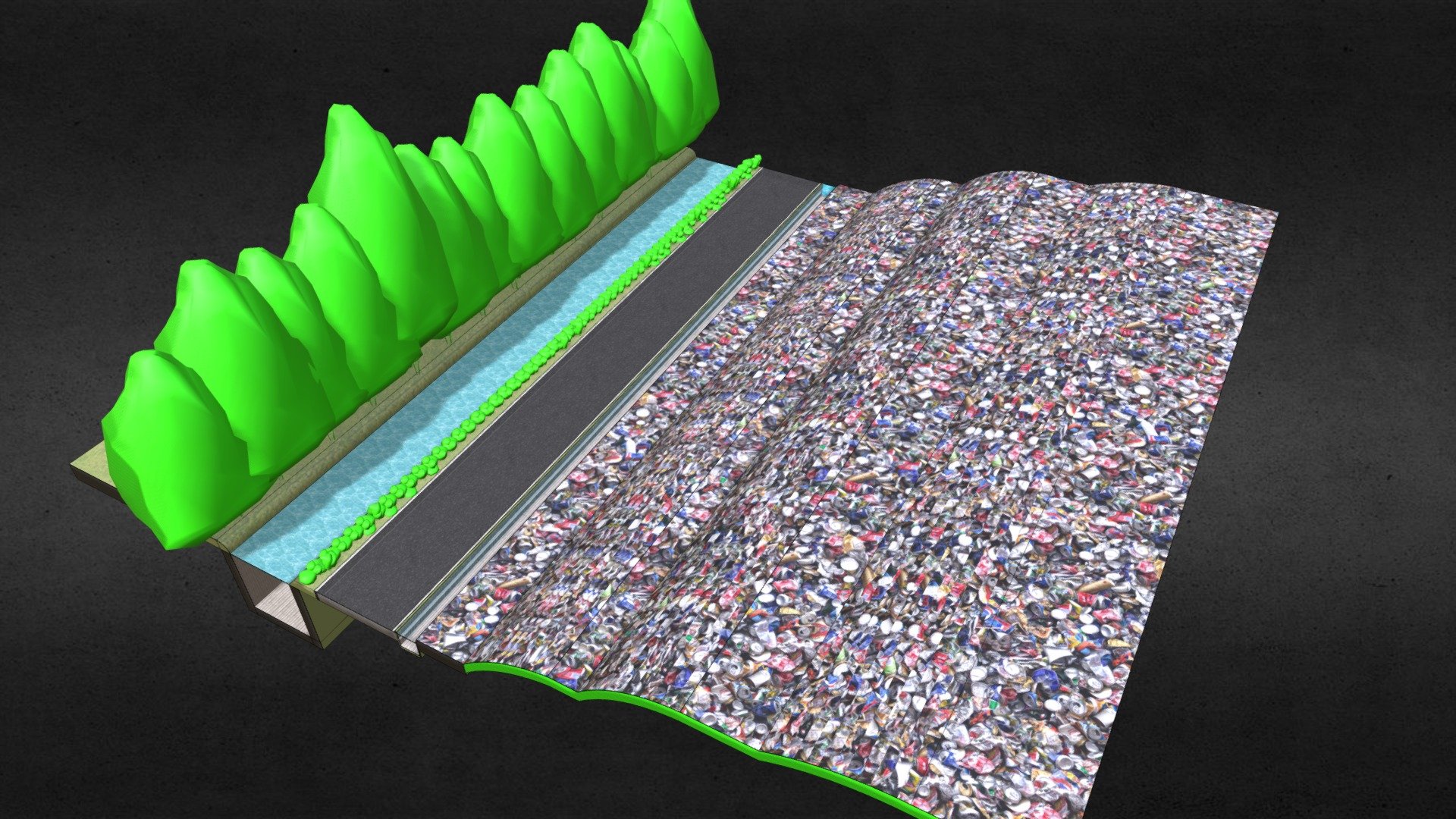 Waste pollution solution - Download Free 3D model by jennie yankee ...