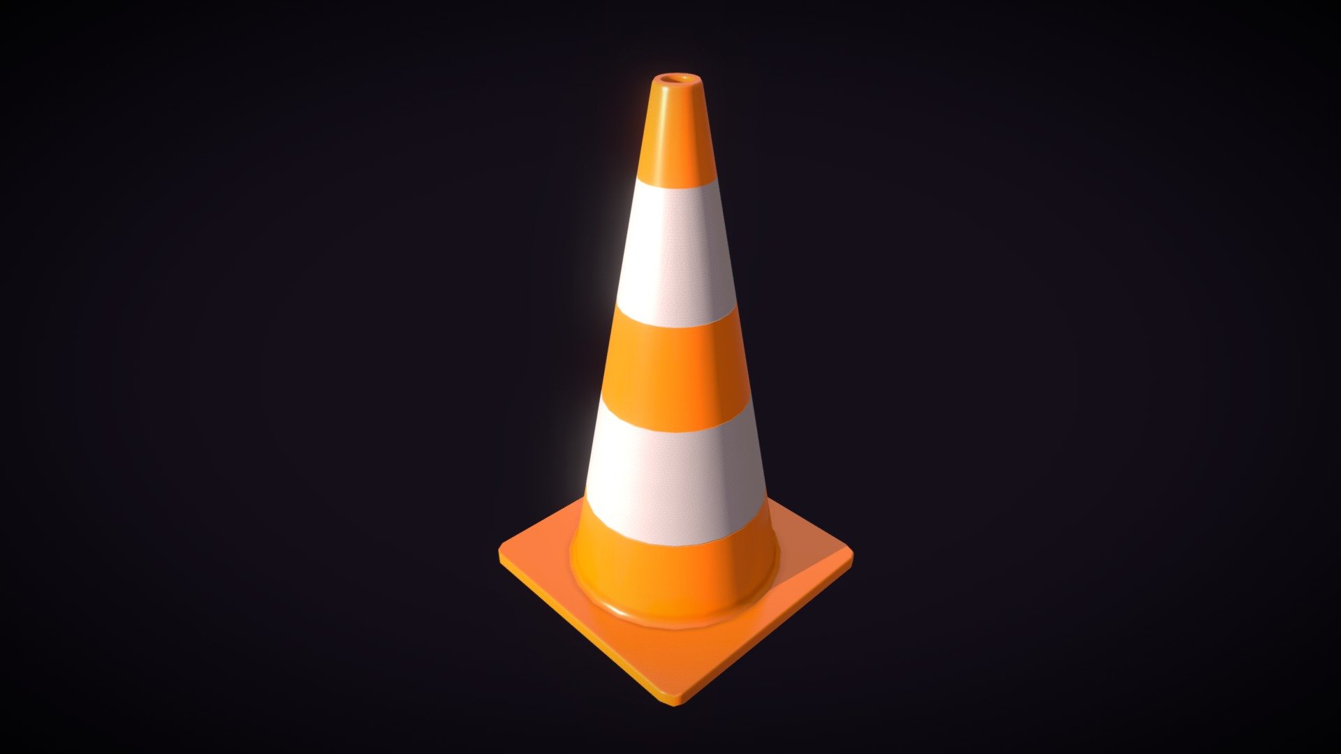 traffic cone - 3D model by UltraHolographic [1dd6f8a] - Sketchfab