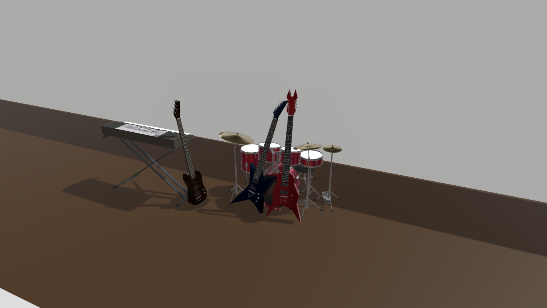 Musical Instruments - 3D model by enikeishik [1dd700a] - Sketchfab